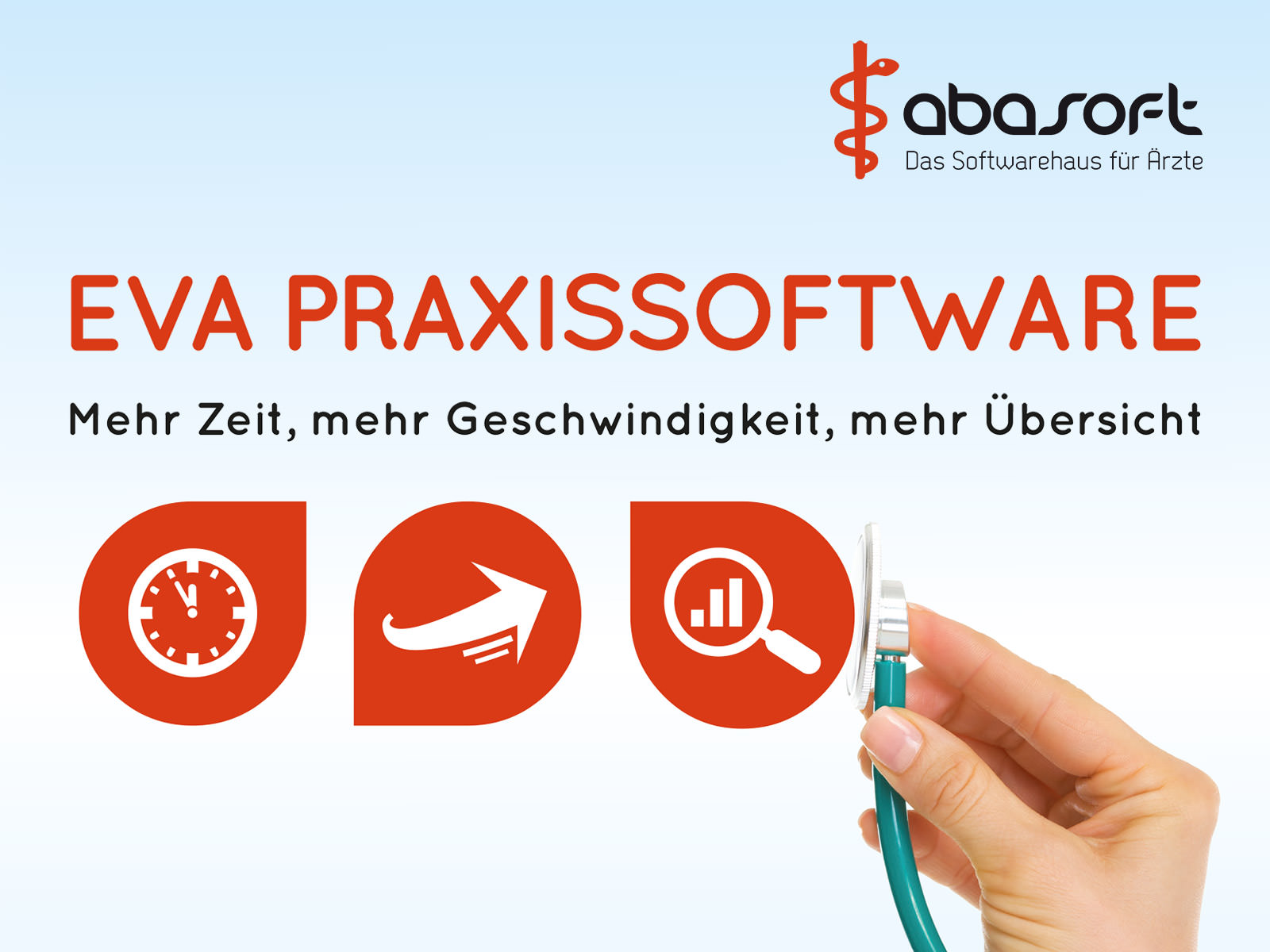 EVA Praxissoftware von abasoft: aus der Praxis für die Praxis - GESUNDHEIT ADHOC