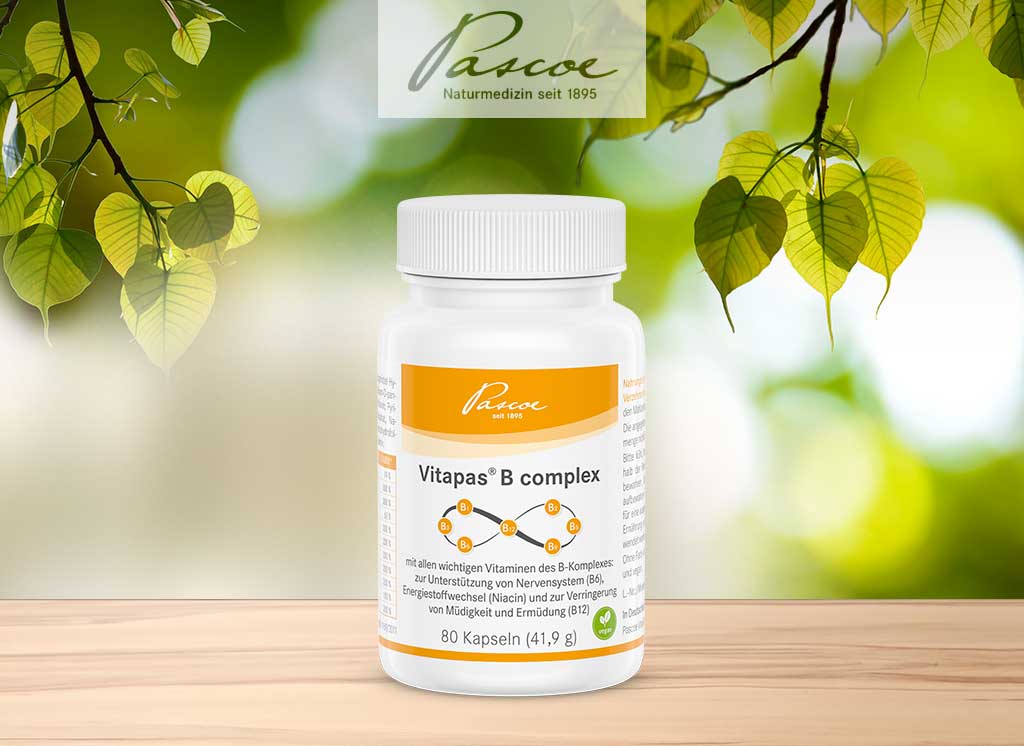 Vitapas® B complex: Der neue Vitamin-B-Komplex von Pascoe - GESUNDHEIT ...